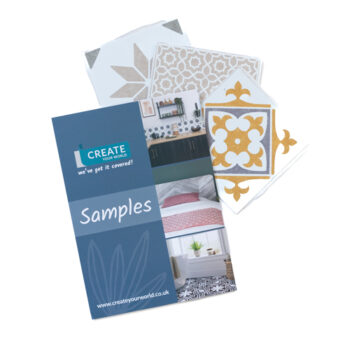 Self adhesive Wall Tile Samples - Create Your World